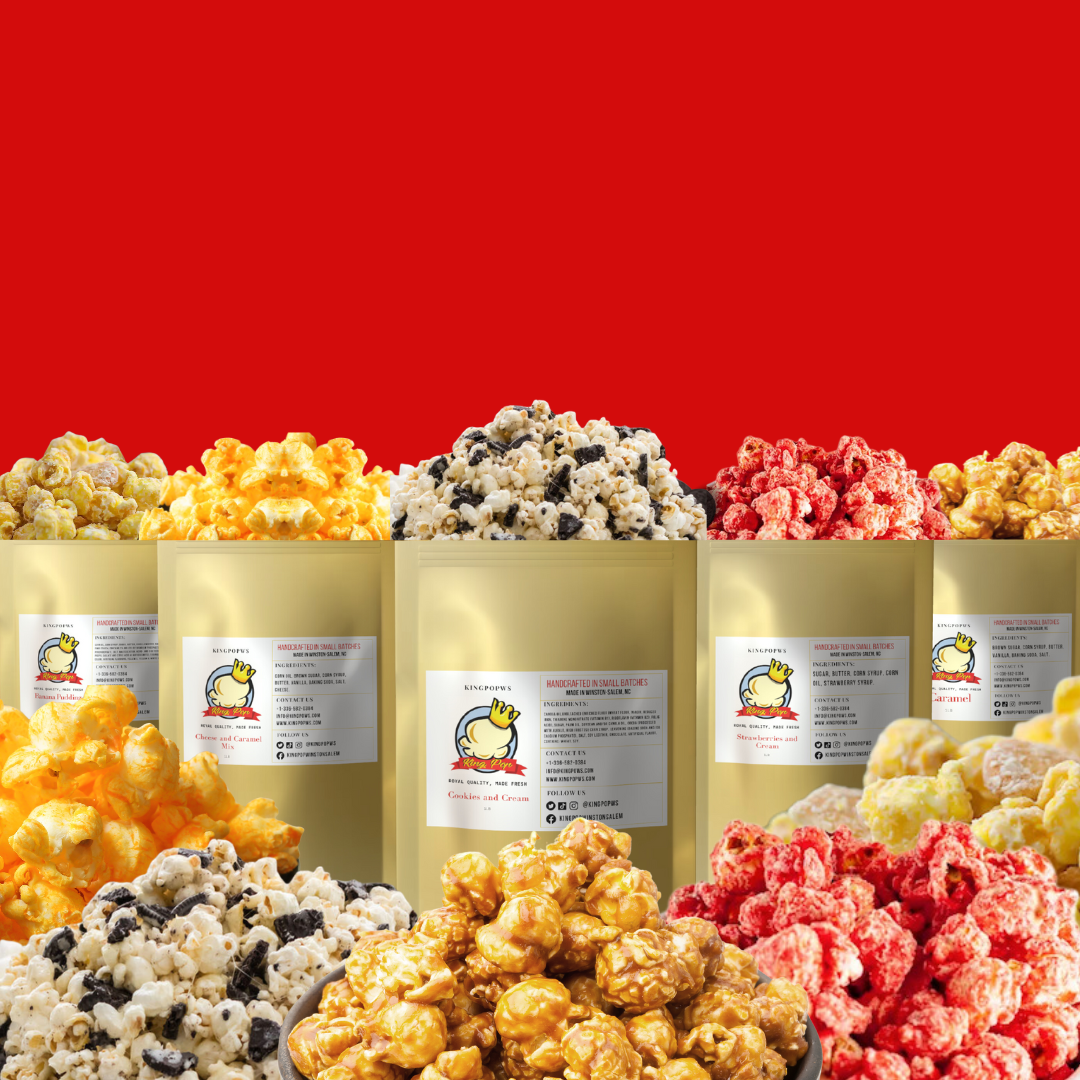 Gourmet Popcorn in Winston Salem – KingPopws